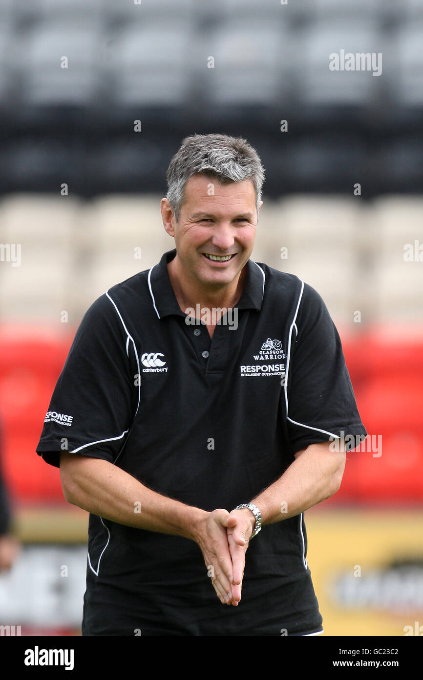 Rugby - Glasgow Warriors Training Session - Firhill. Sean Lineen ...