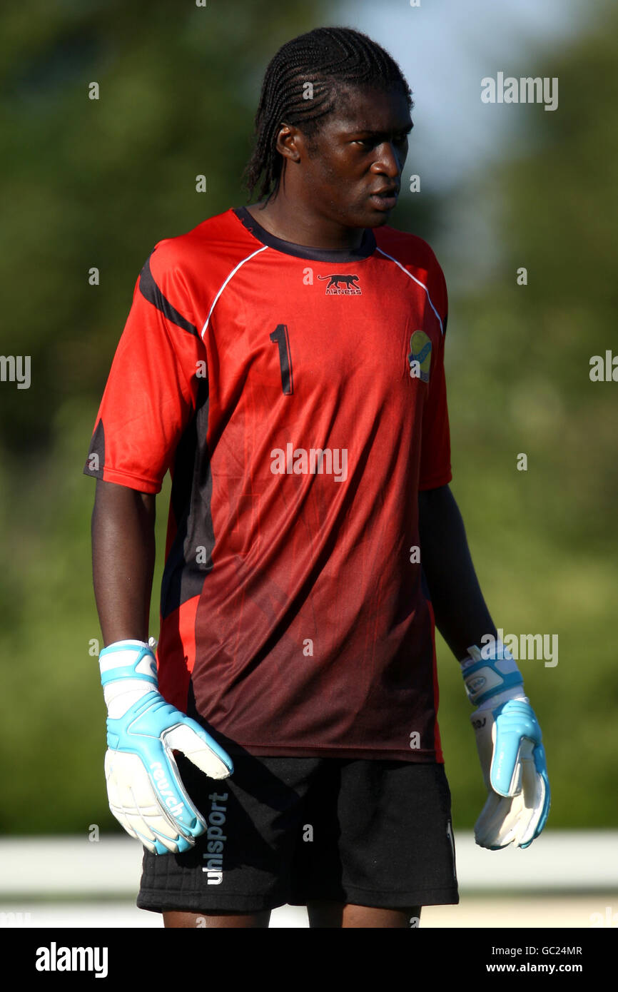 Soccer international friendly benin v gabon stade des vertus hi-res ...