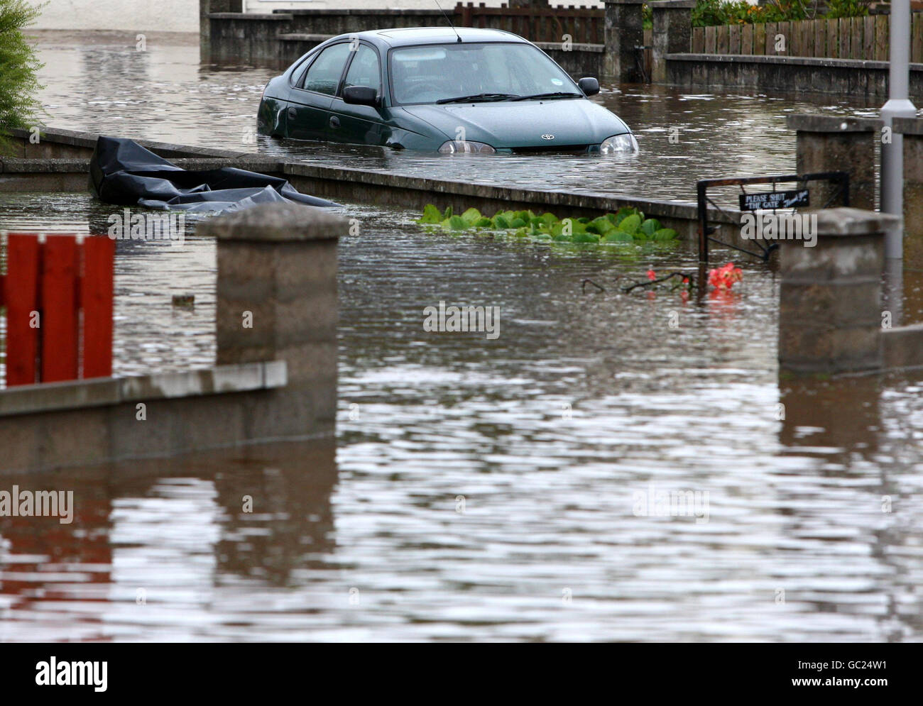 Flooding in Scotland Stock Photo - Alamy