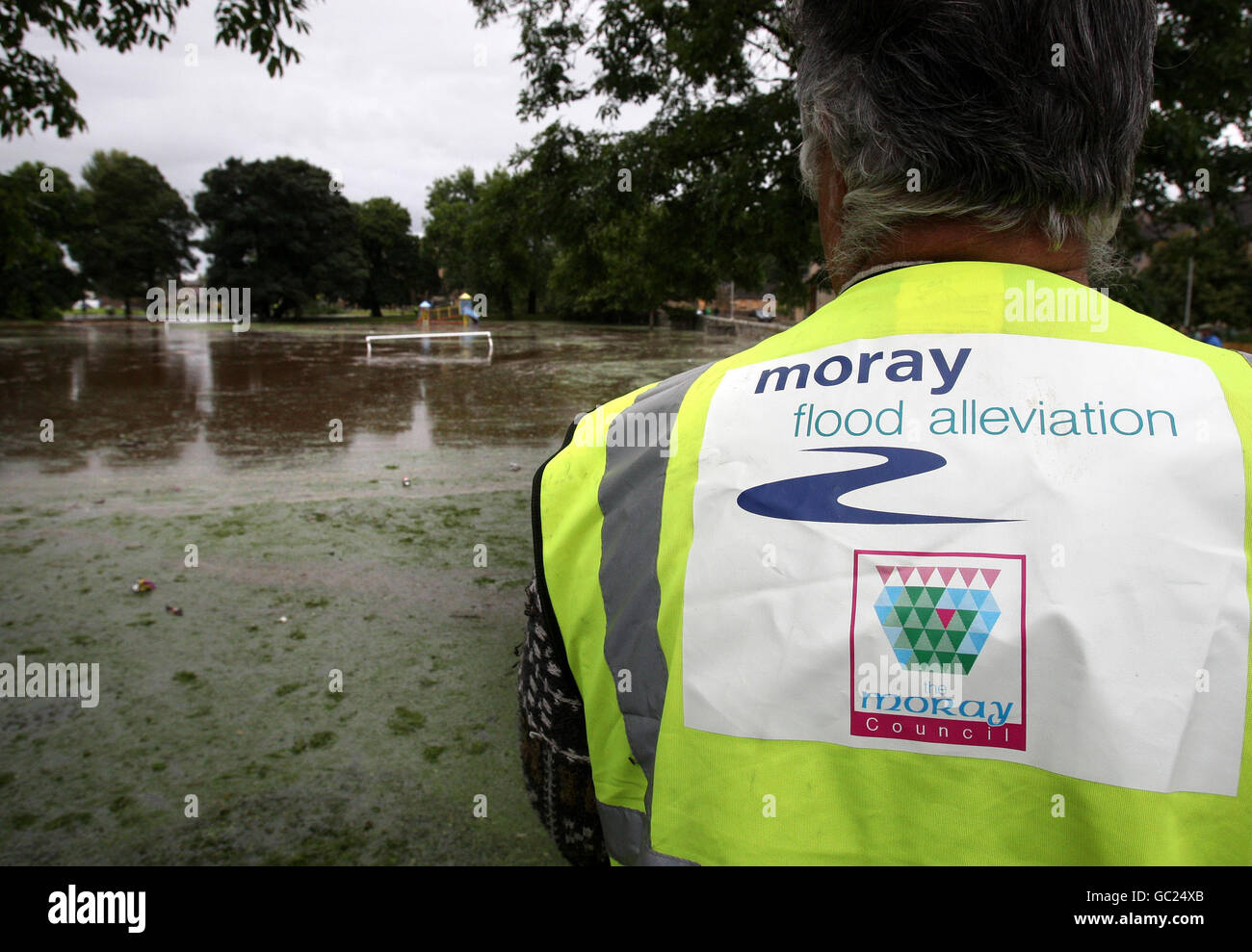 Flooding in Scotland Stock Photo - Alamy