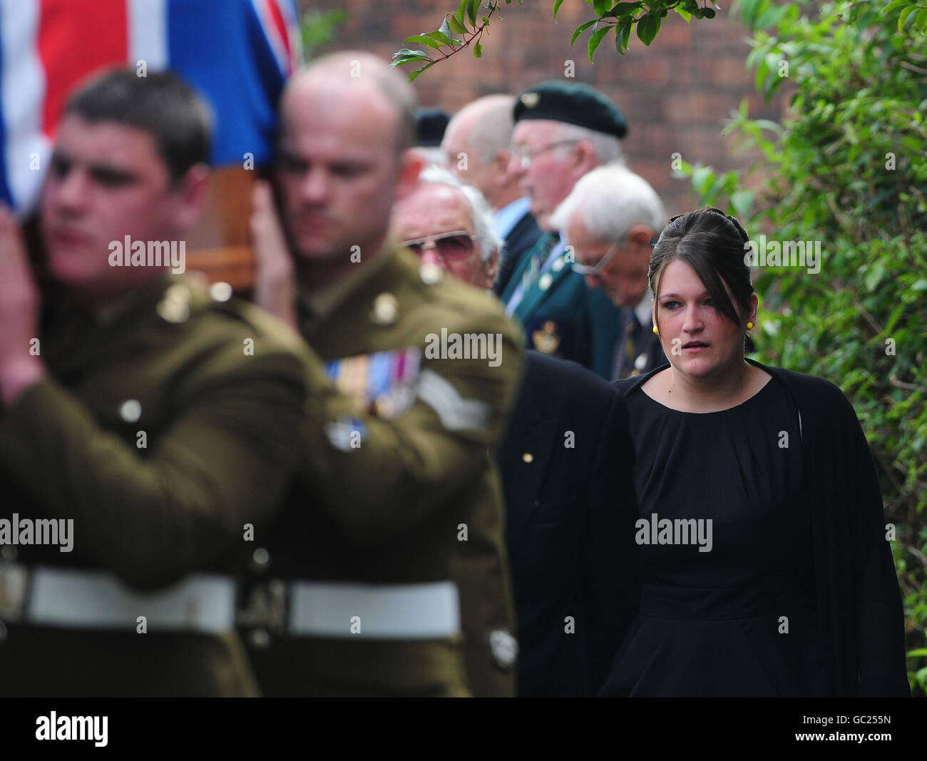 The funeral service was held at all saints church hi-res stock ...