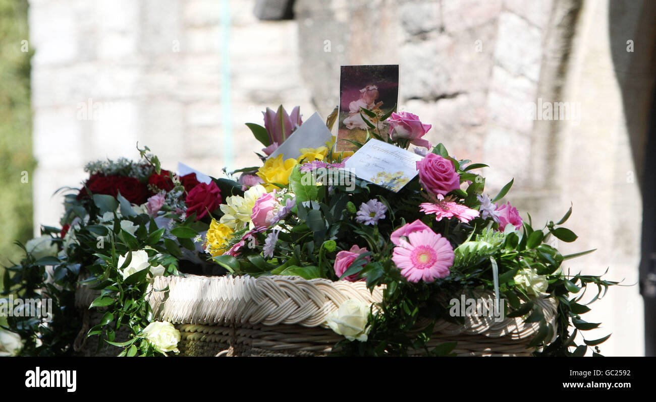 Funeral held for Swine flu student Stock Photo - Alamy