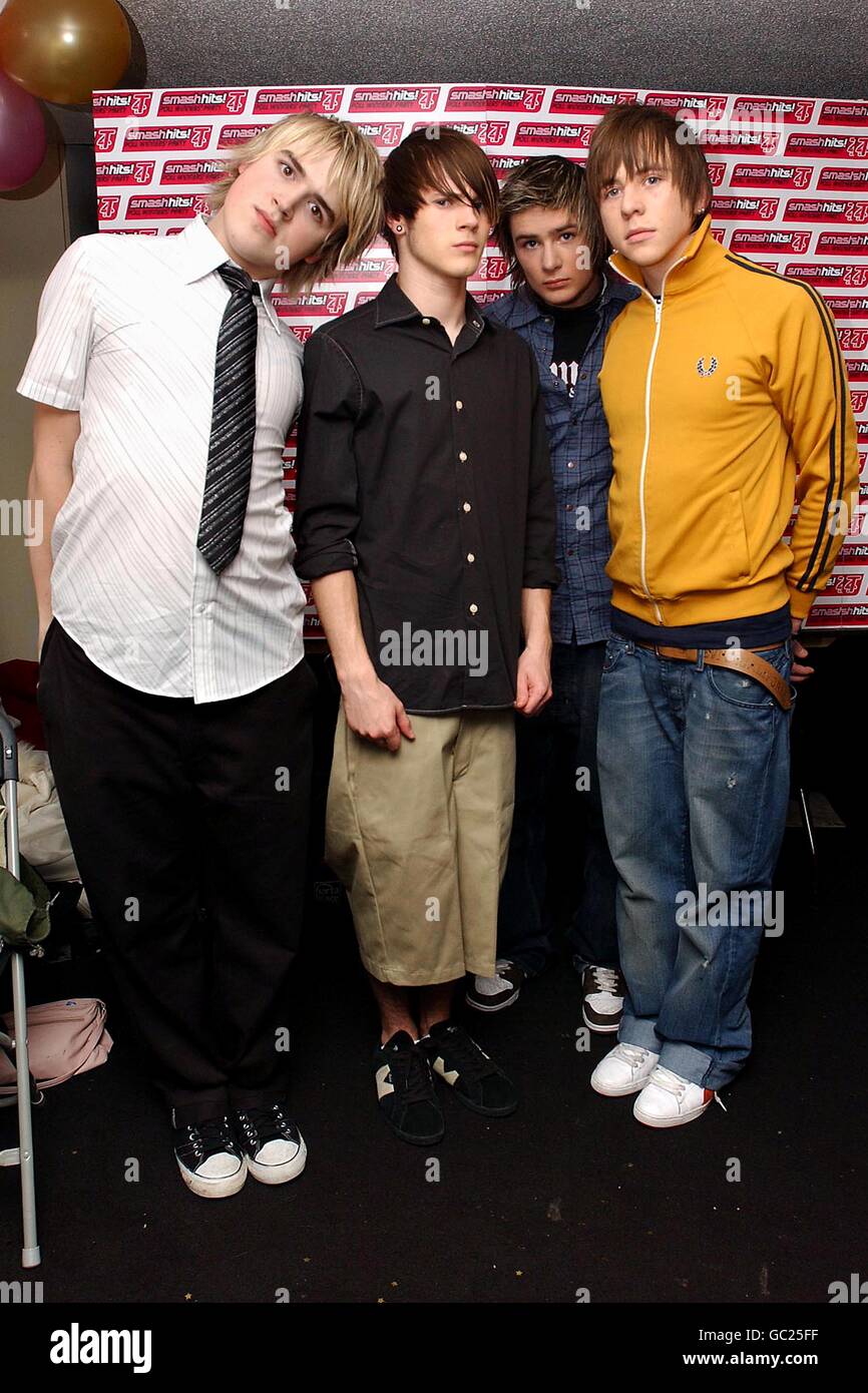 Music - Smash Hits Poll Winners Party 2004 - McFly Stock Photo - Alamy