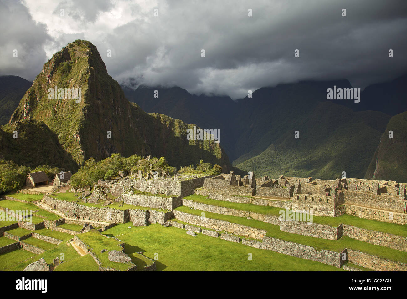 Lost Incan City of Machu Picchu near Cusco in Peru. Peruvian Historical ...