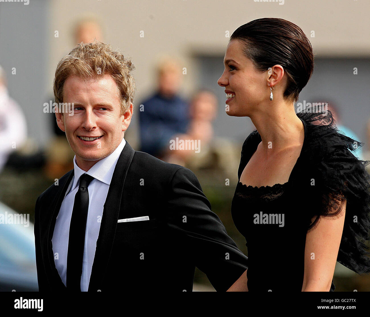 Comedian Patrick Kielty attends the wedding of Andrea Corr and Brett ...