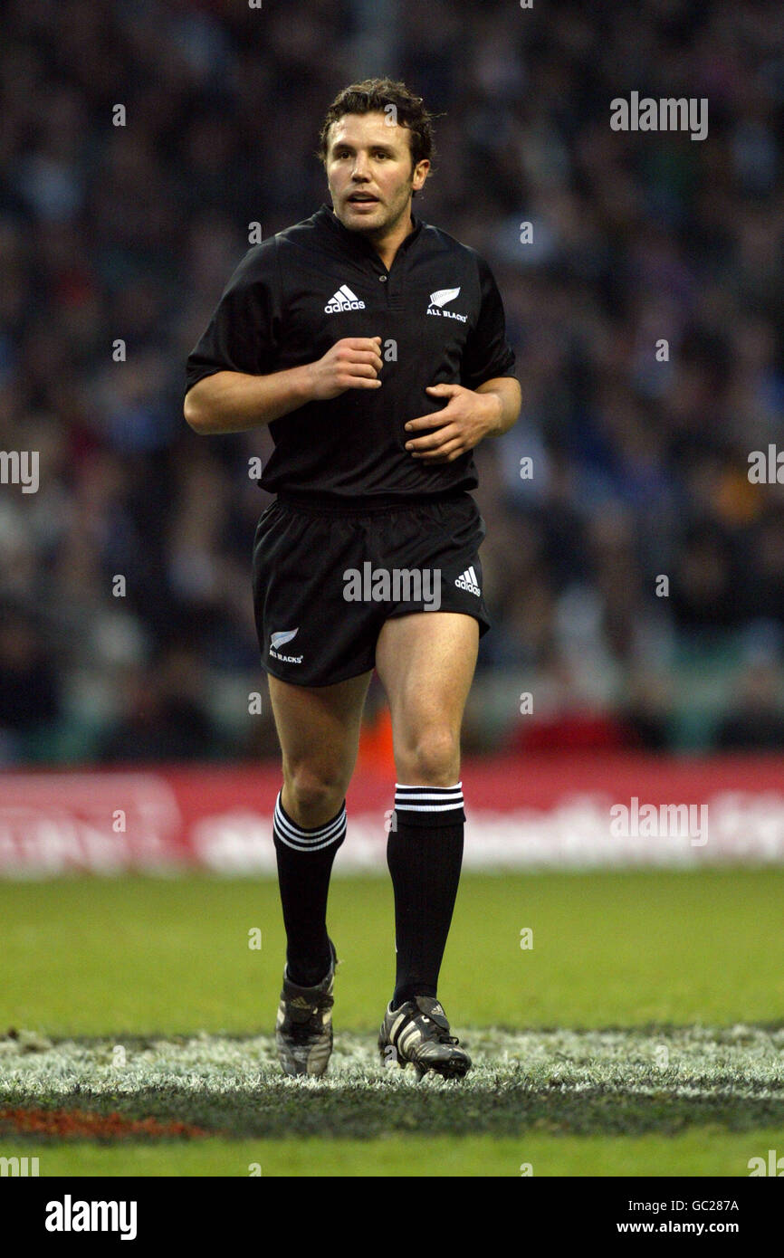 Rugby Union - International Friendly - Barbarians v New Zealand. Aaron ...