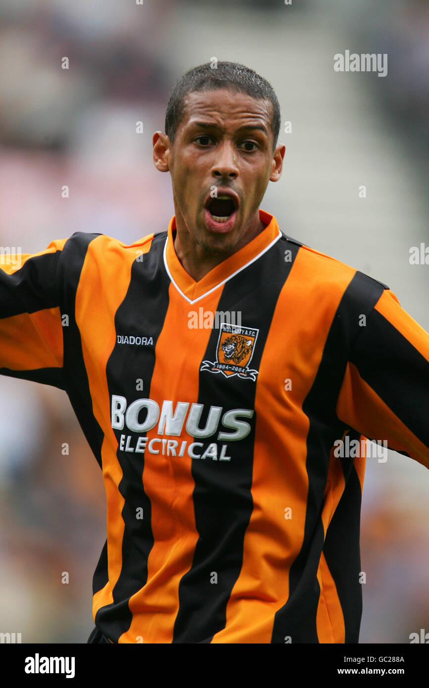 Soccer friendly hull city v birmingham city hi-res stock photography ...