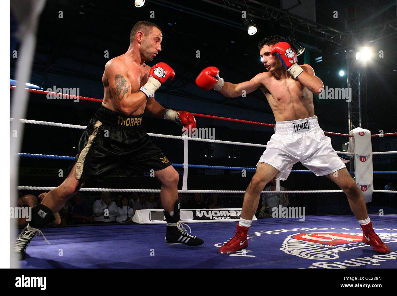 Alex Dilmaghani (right) and Daniel Thorpe during the Ricky Hatton ...