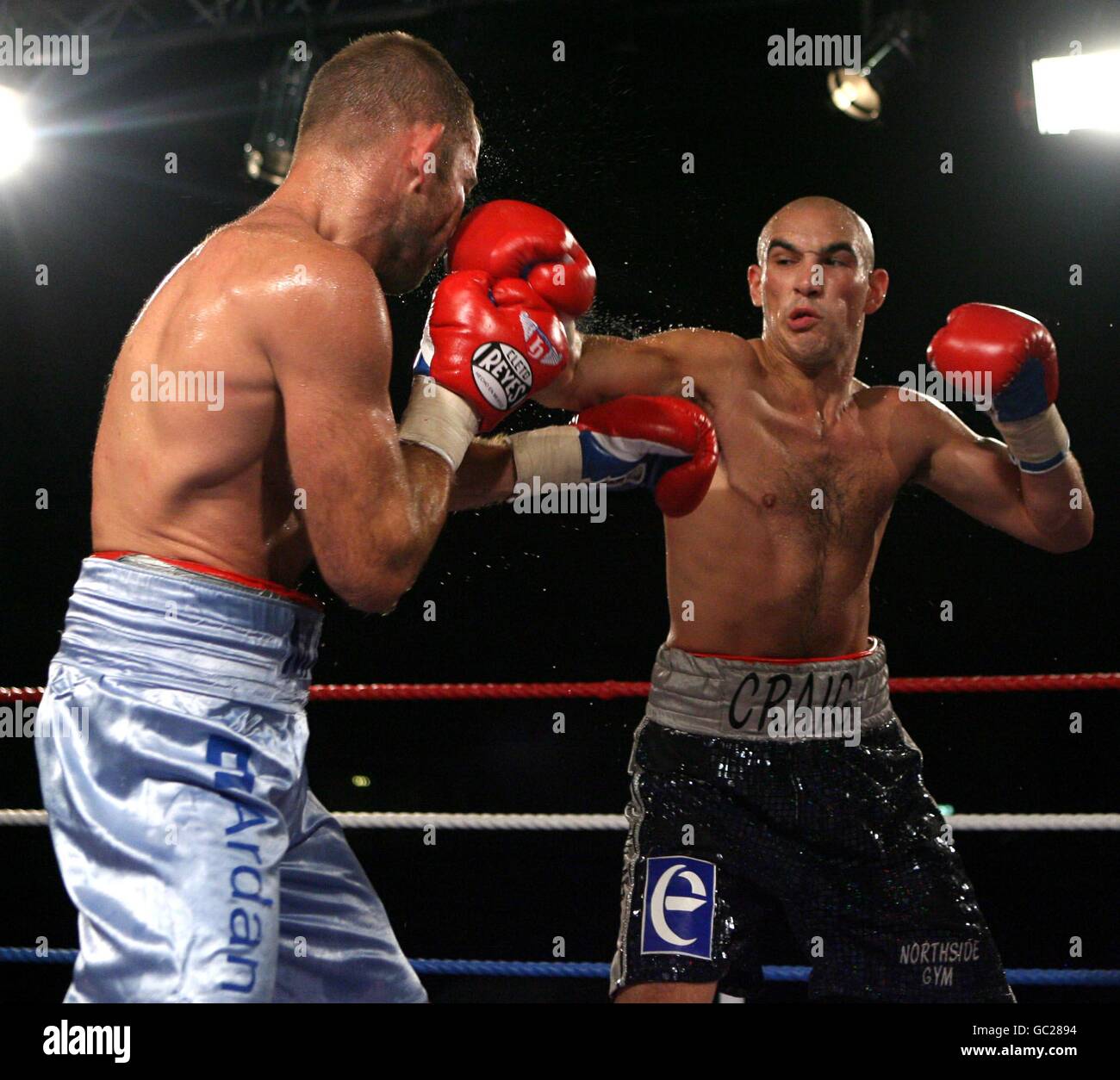 Boxing - Ricky Hatton Promotion Night - Manchester Velodrome Stock ...