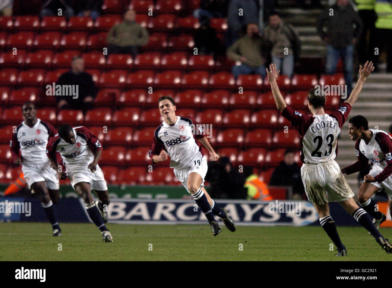 Stewart downing celebrates hi-res stock photography and images - Alamy