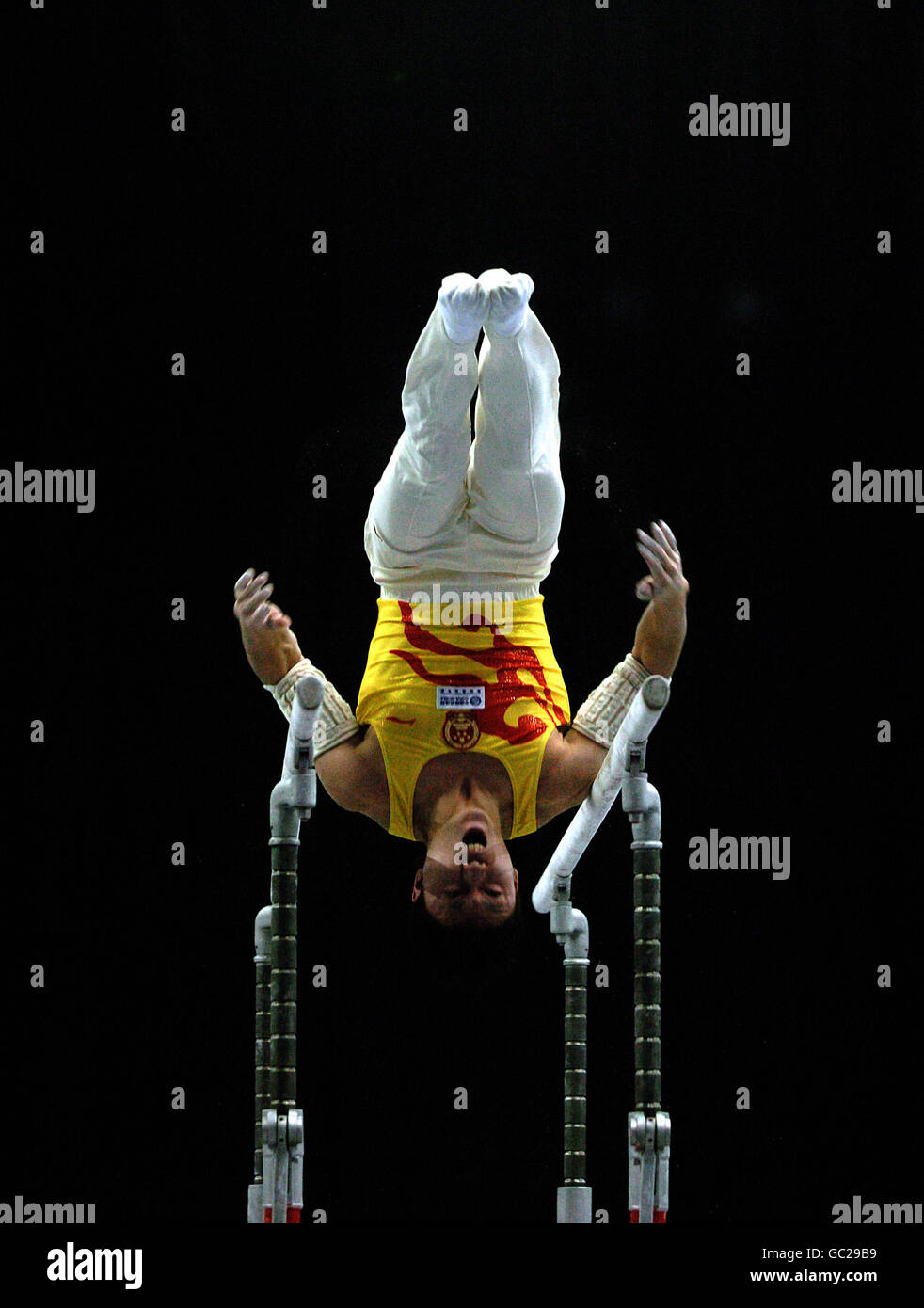 Gymnastics - World Cup Final. China's Li Xiaopeng in action on the ...