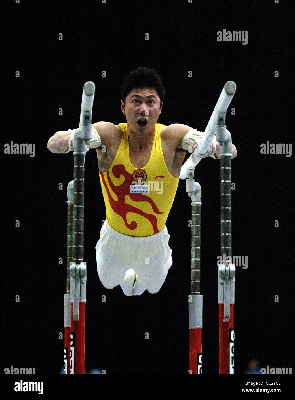 Gymnastics - World Cup Final. China's Li Xiaopeng in action on the ...