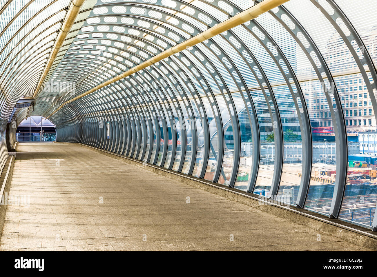 Modern pedestrian tunnel hi-res stock photography and images - Alamy