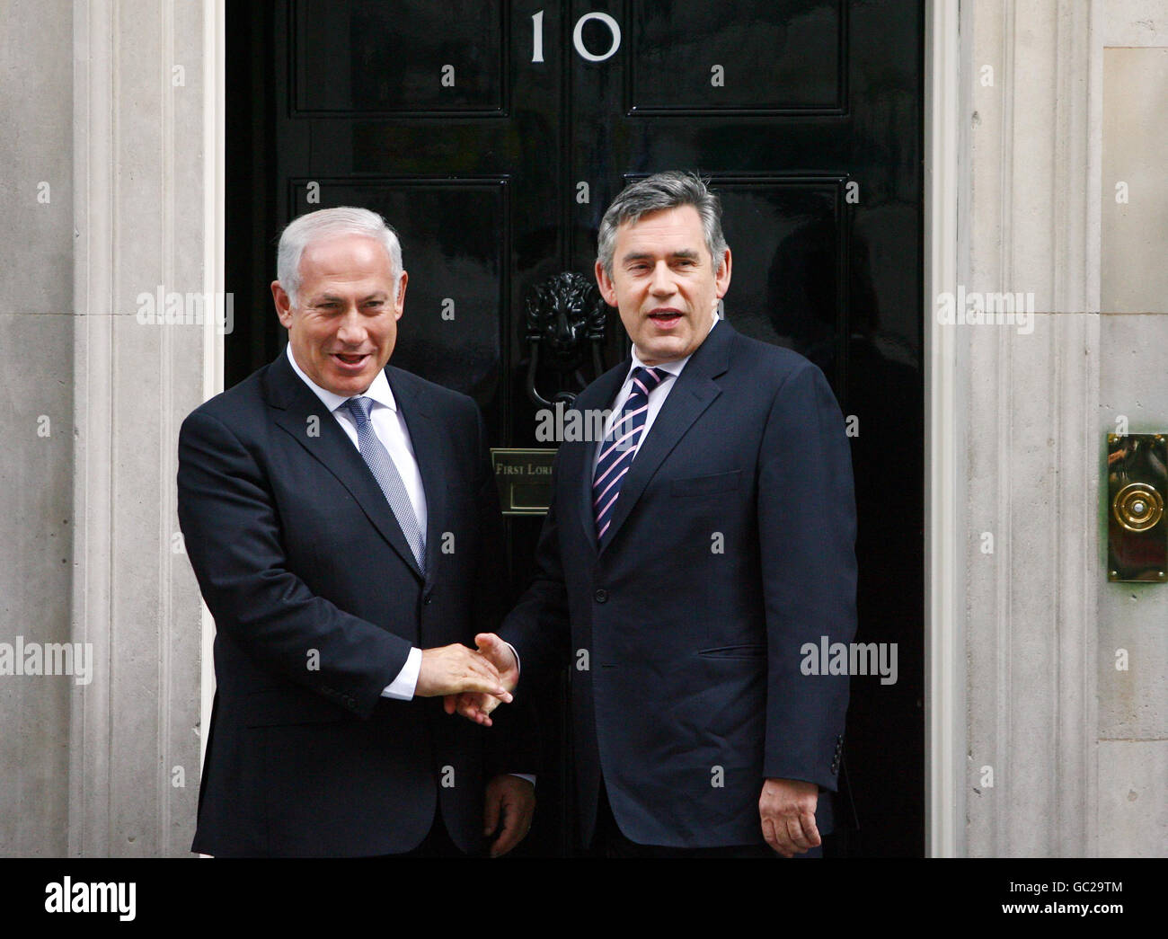 Benjamin netanyahu smiling hi-res stock photography and images - Alamy