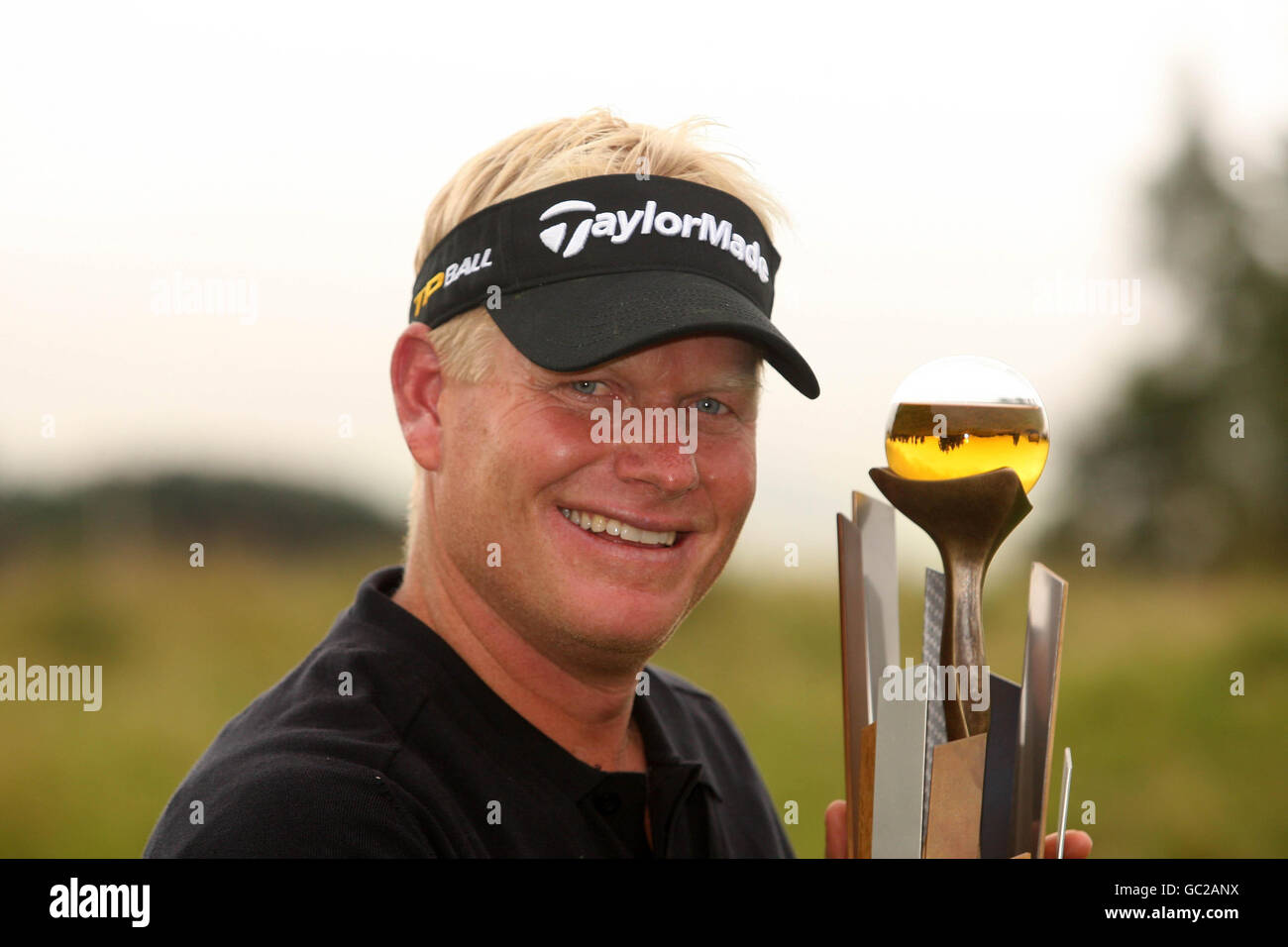 Sweden's Peter Hedblom celebrates winning the Johnnie Walker ...