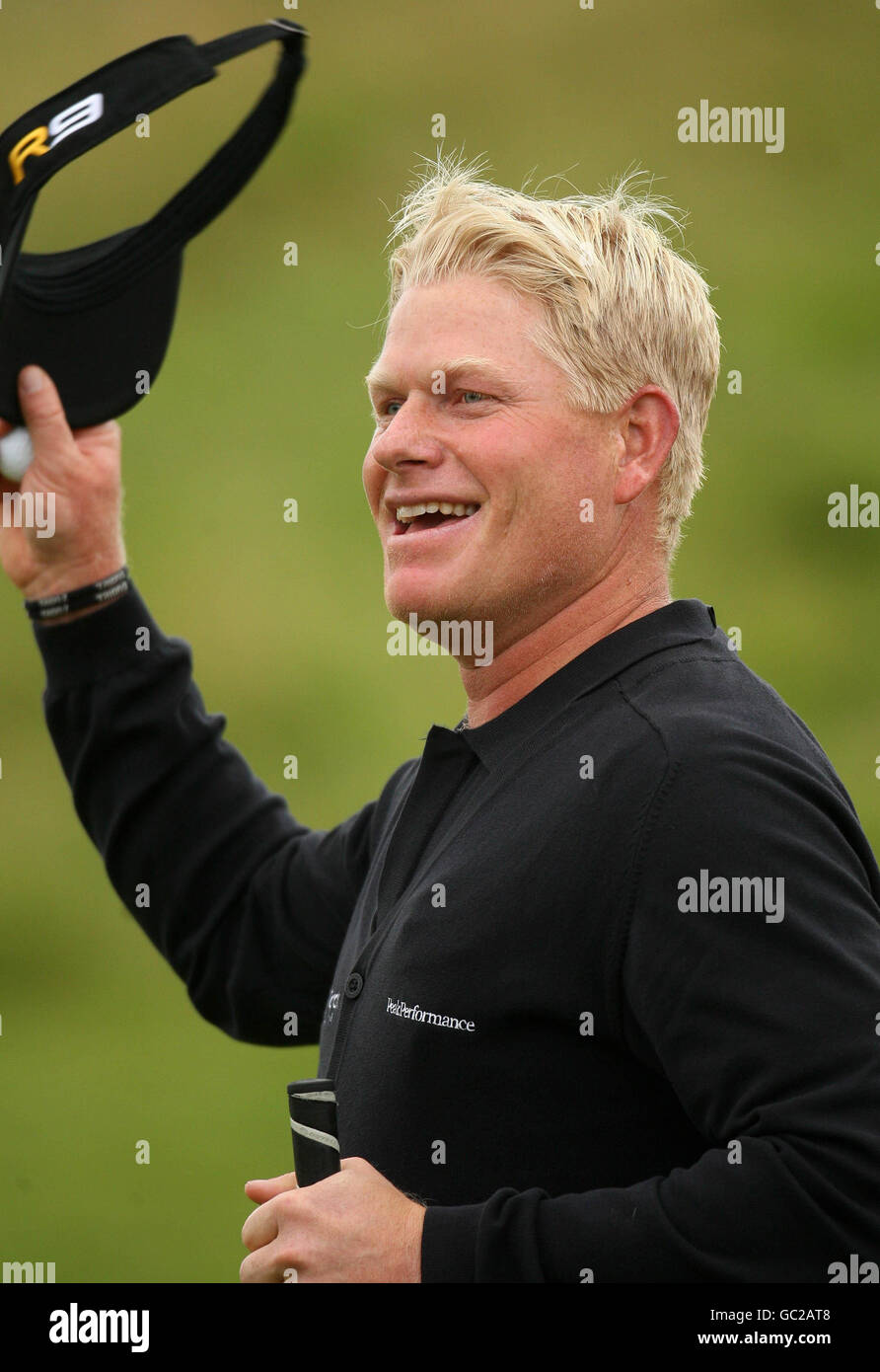 Sweden's Peter Hedblom celebrates winning the Johnnie Walker ...