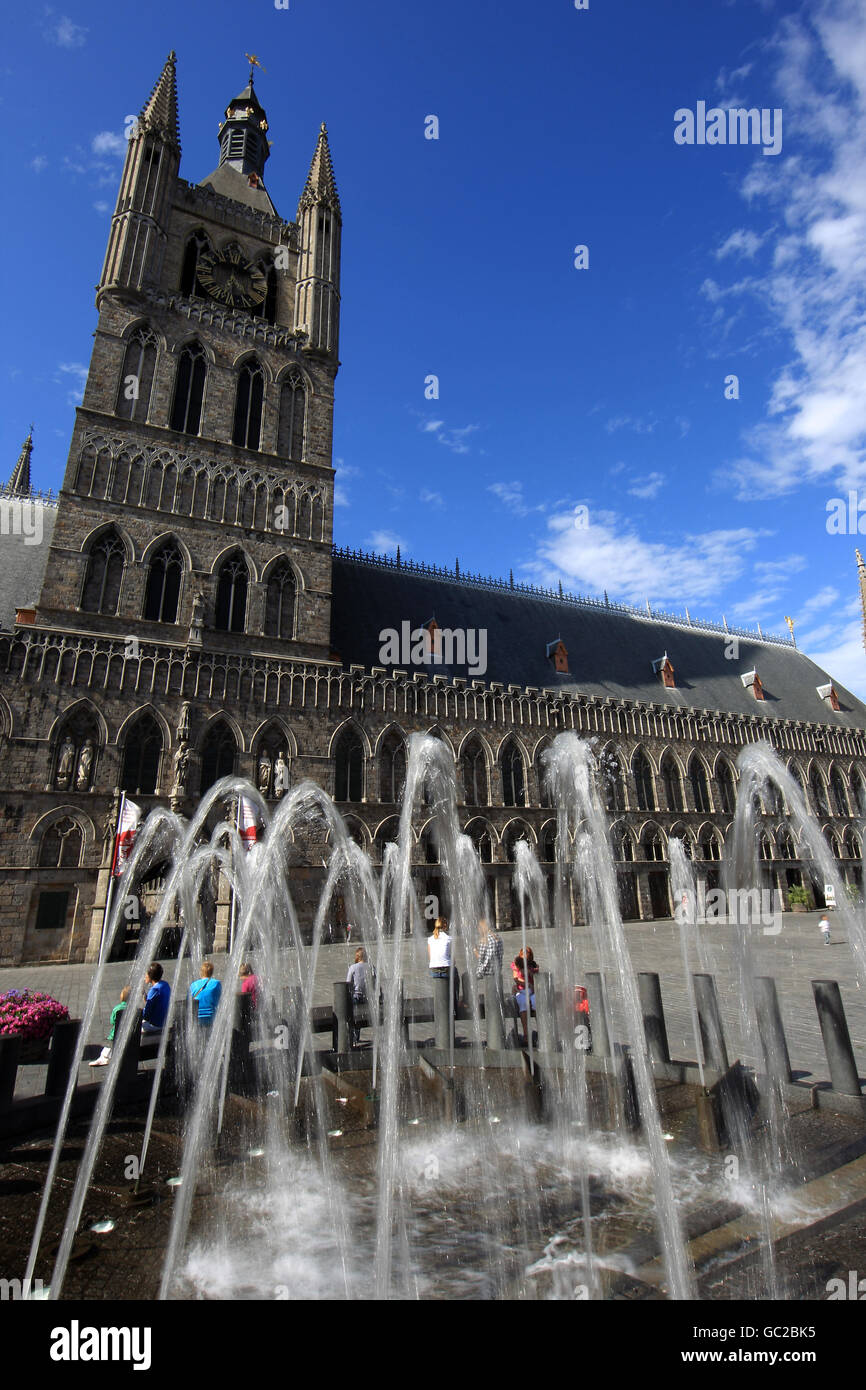 Ypres Views. A general view of Ypres Museum Stock Photo - Alamy