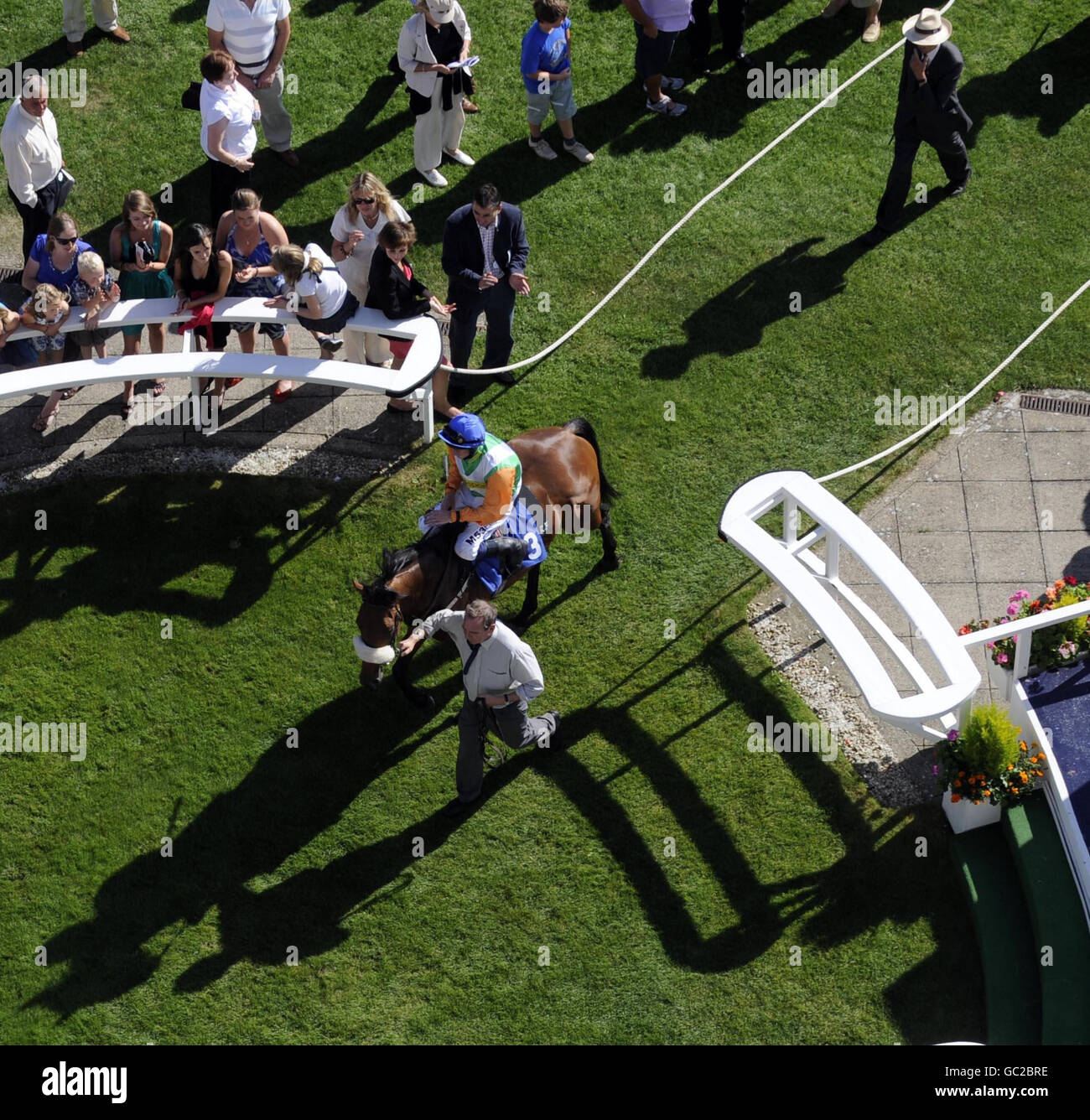 Epsom racecourse aerial hi-res stock photography and images - Alamy
