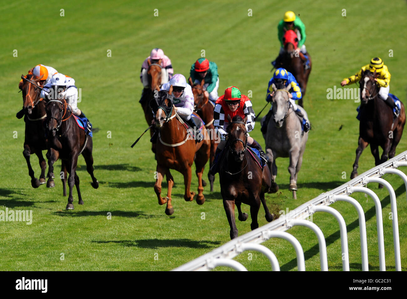 Horse Racing - Family Fun Day - Epsom Downs Racecourse Stock Photo - Alamy
