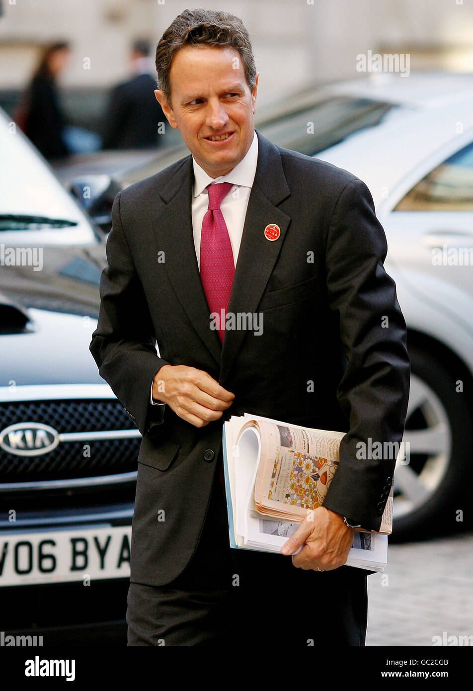 Timothy Geithner, U.S. treasury secretary, attends the opening session ...