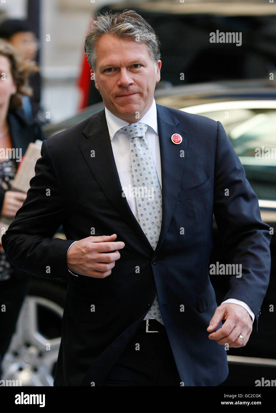 Wouter Bos, the Netherlands' finance minister, attends the opening ...