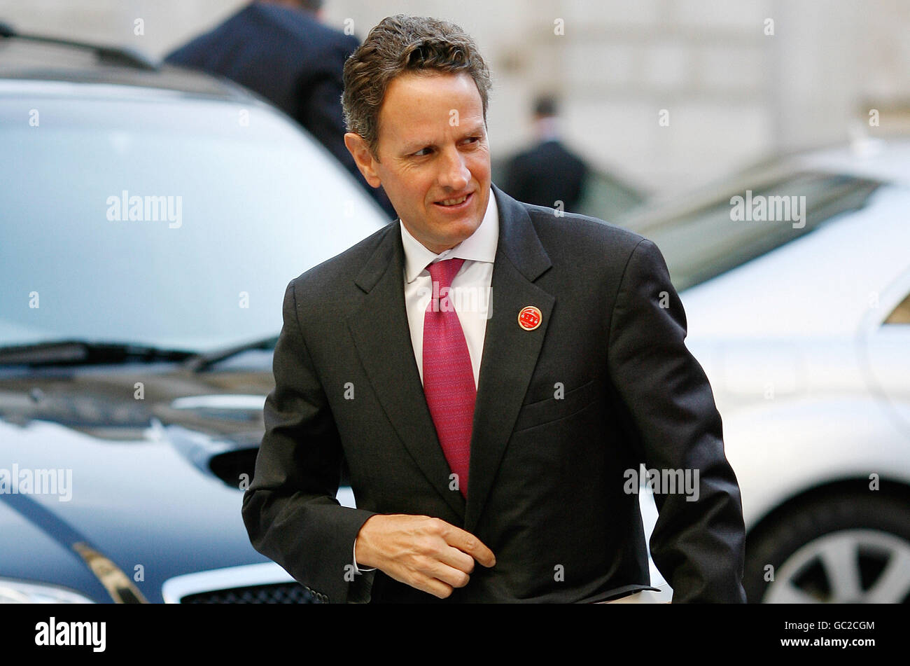 Timothy Geithner, U.S. treasury secretary, attends the opening session ...
