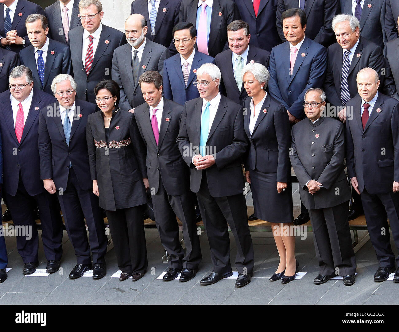 G20 finance ministers and central bank governors attend the family ...