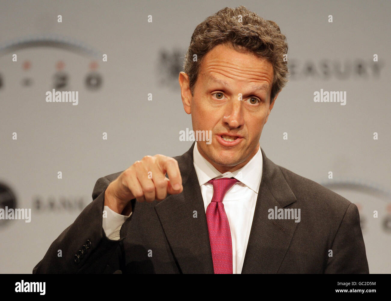 US Treasury Secretary Timothy Geithner during the G20 Finance Minister ...