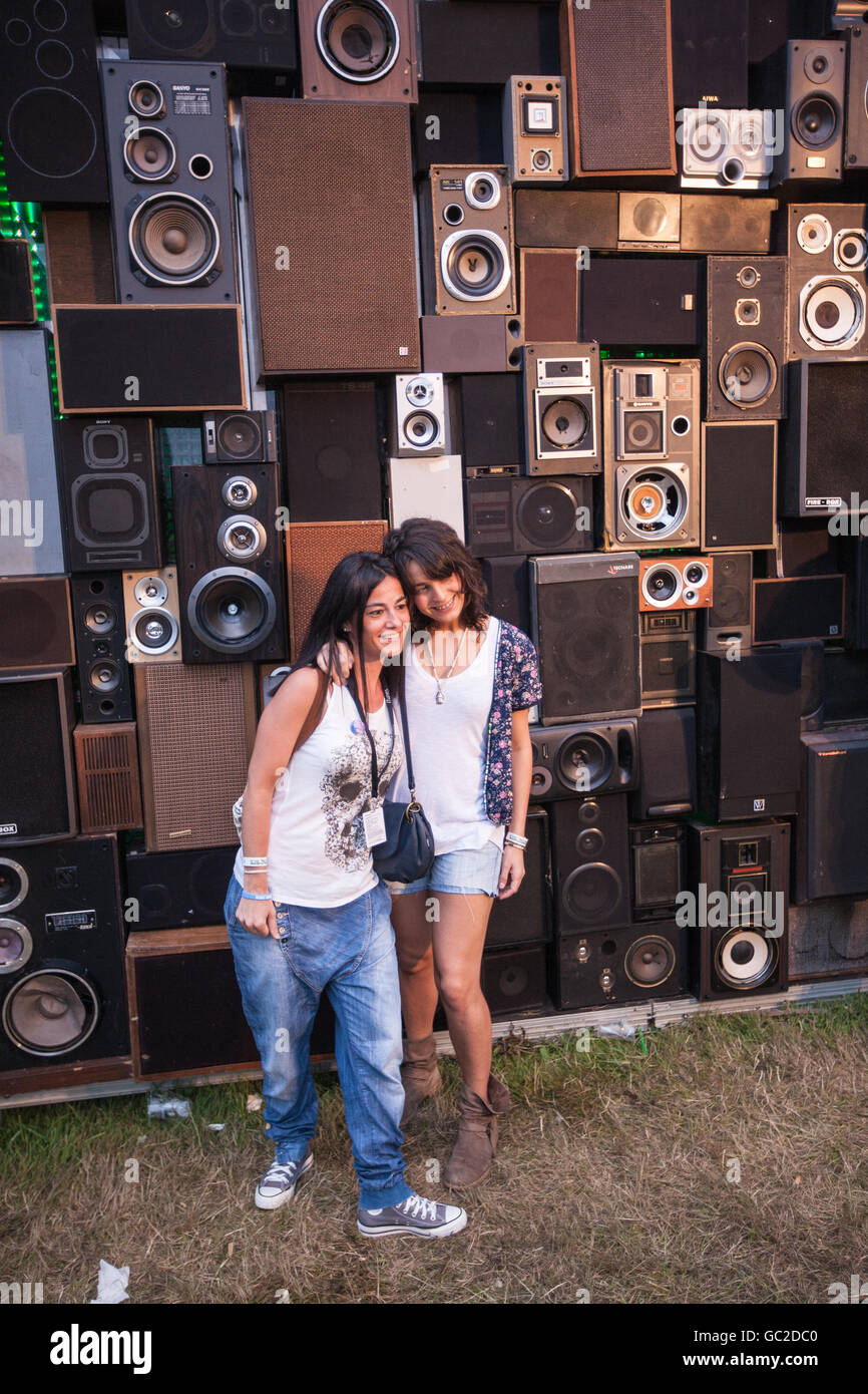 BBK Live 3 day music festival at Bilbao,Basque,Spain Stock Photo - Alamy