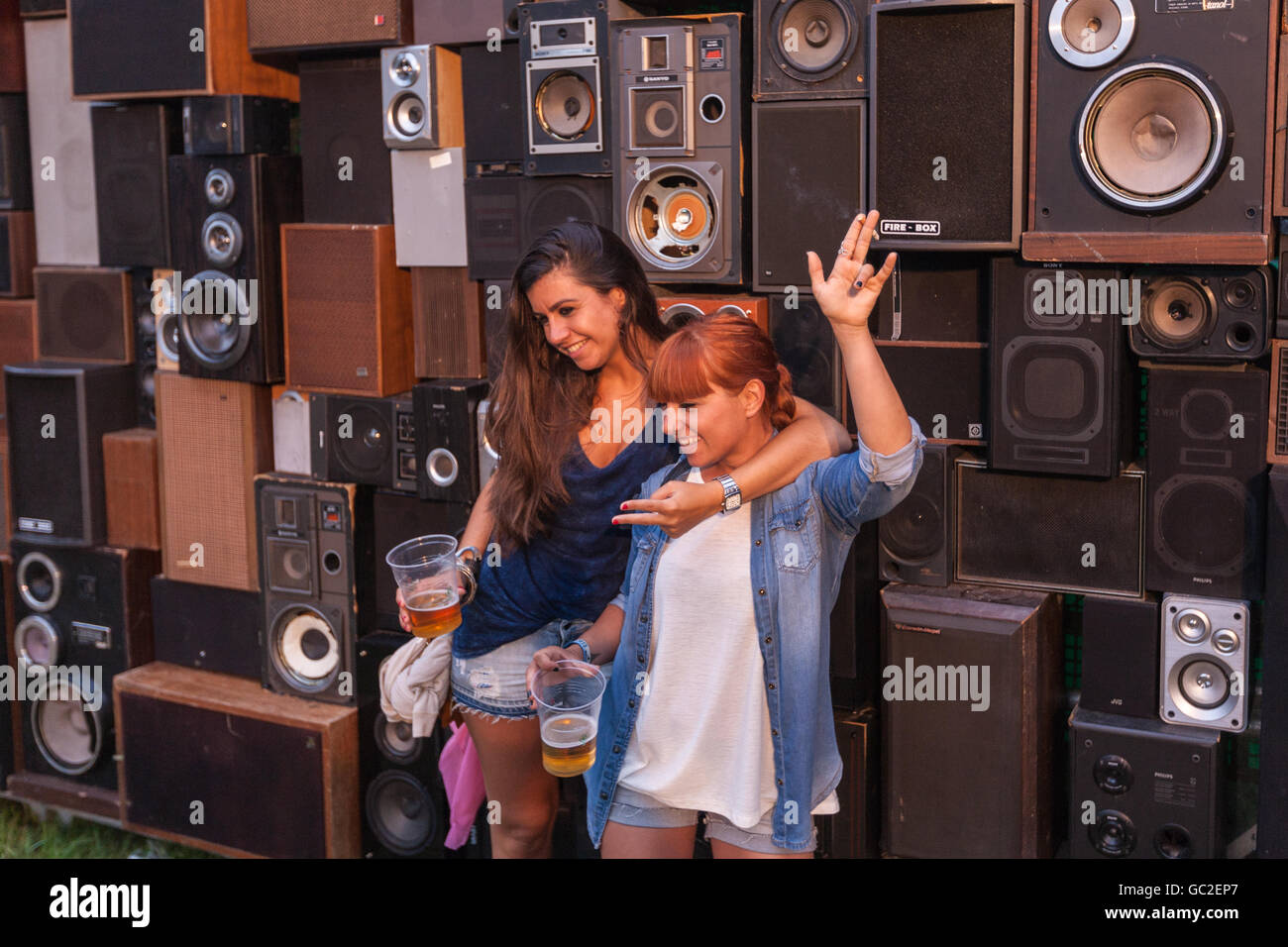 BBK Live 3 day music festival at Bilbao,Basque,Spain Stock Photo - Alamy