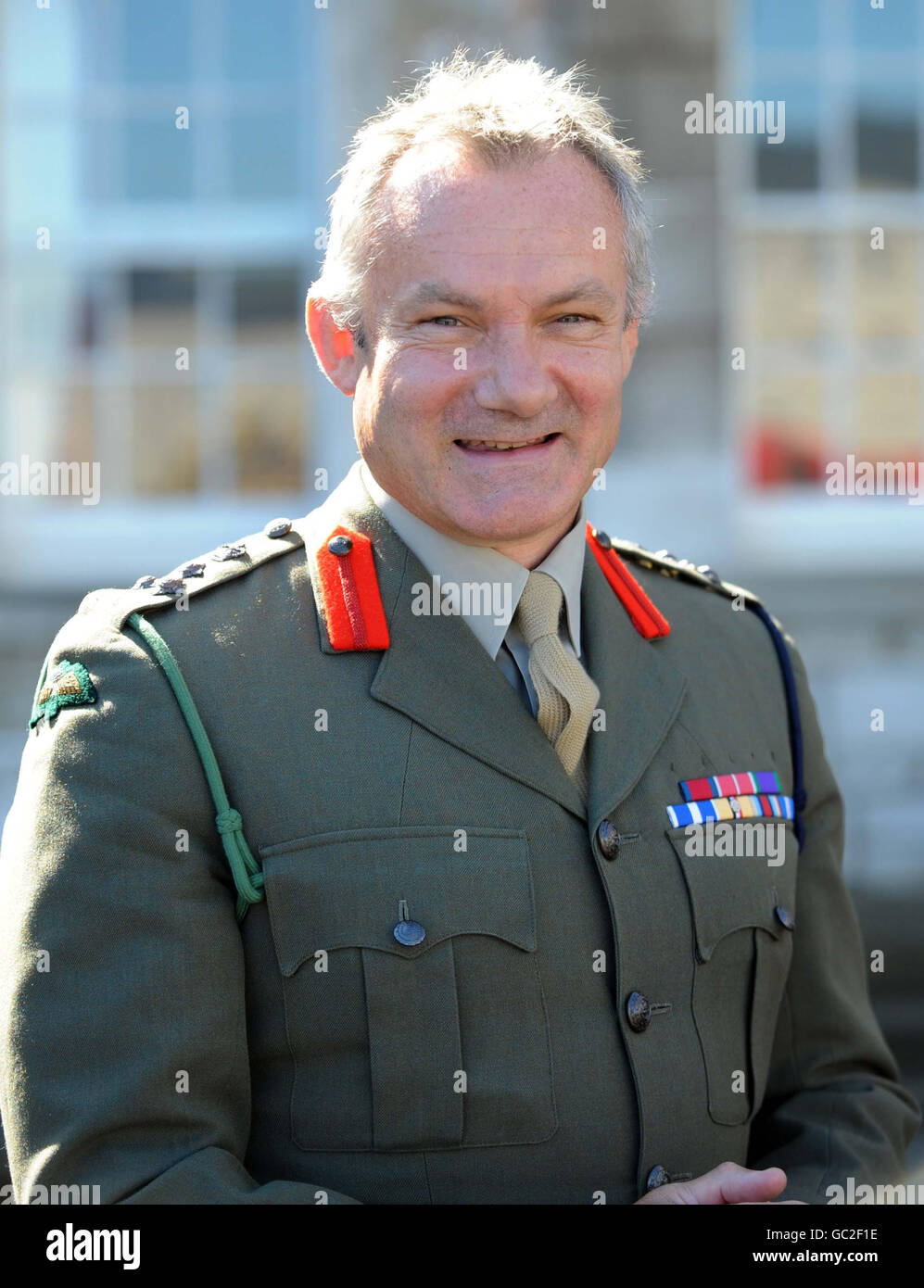 Commanding officer of 3 Commando, Brigadier Gordon Messenger, who was ...