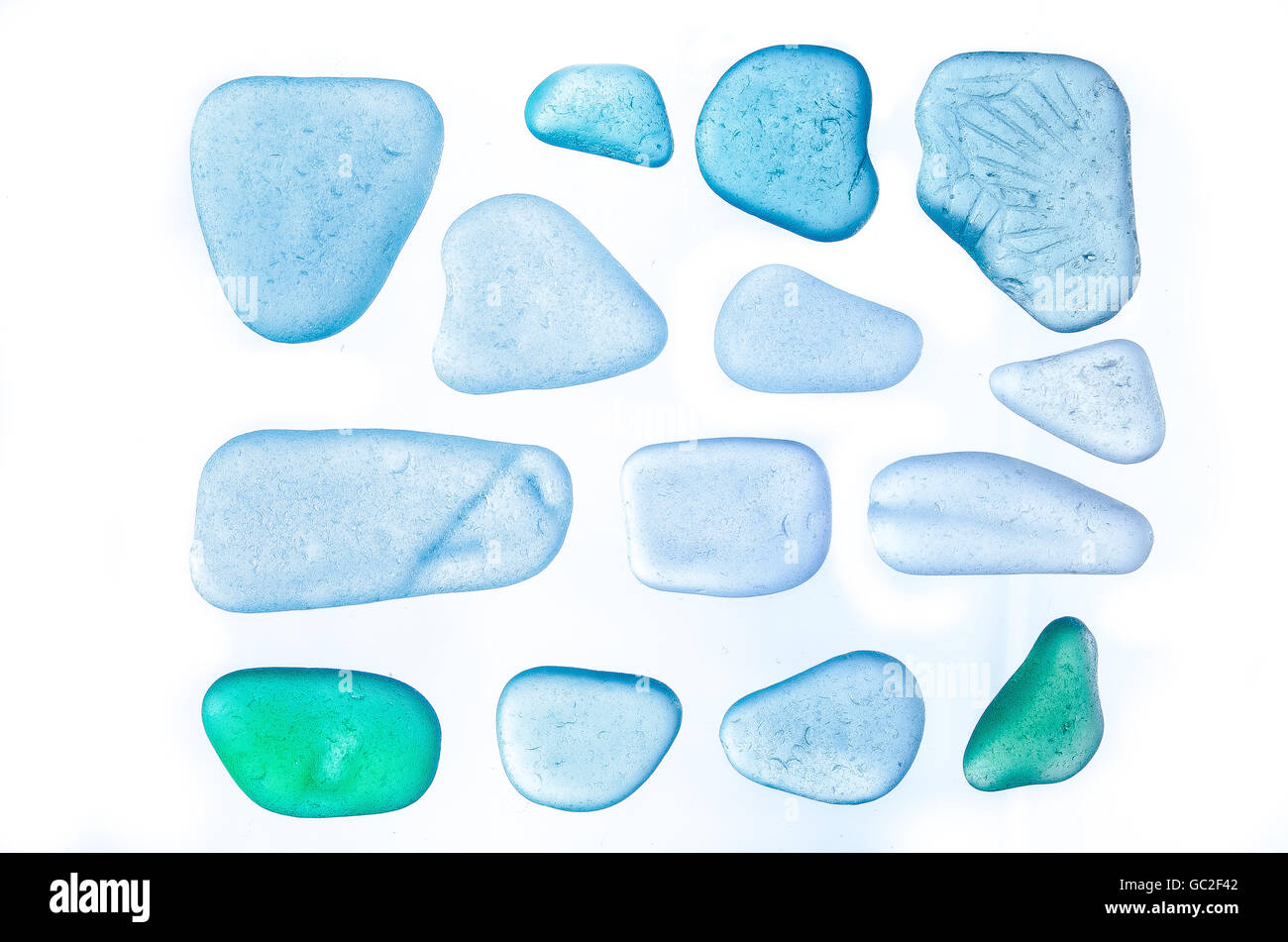 Beautiful stones, sea-glass Stock Photo - Alamy