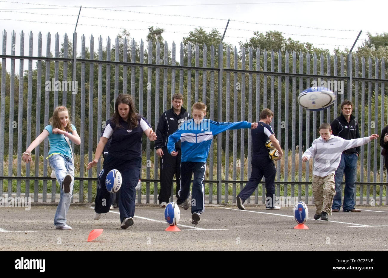 Lynsey Smith the first female Development Officer coaches kids at the ...