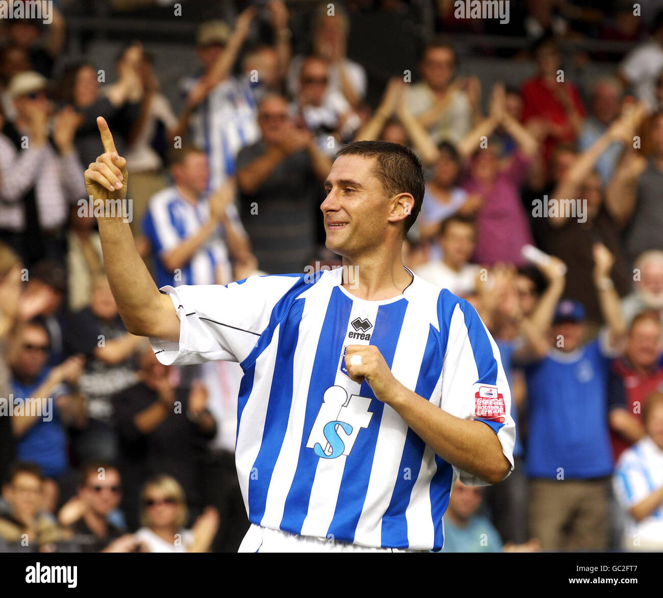 Brighton and Hove Albion's Nicky Forster celebrates after scoring the ...
