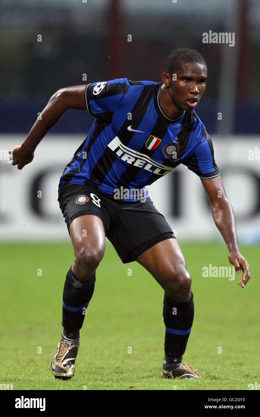 Samuel etoo champions league hi-res stock photography and images - Alamy