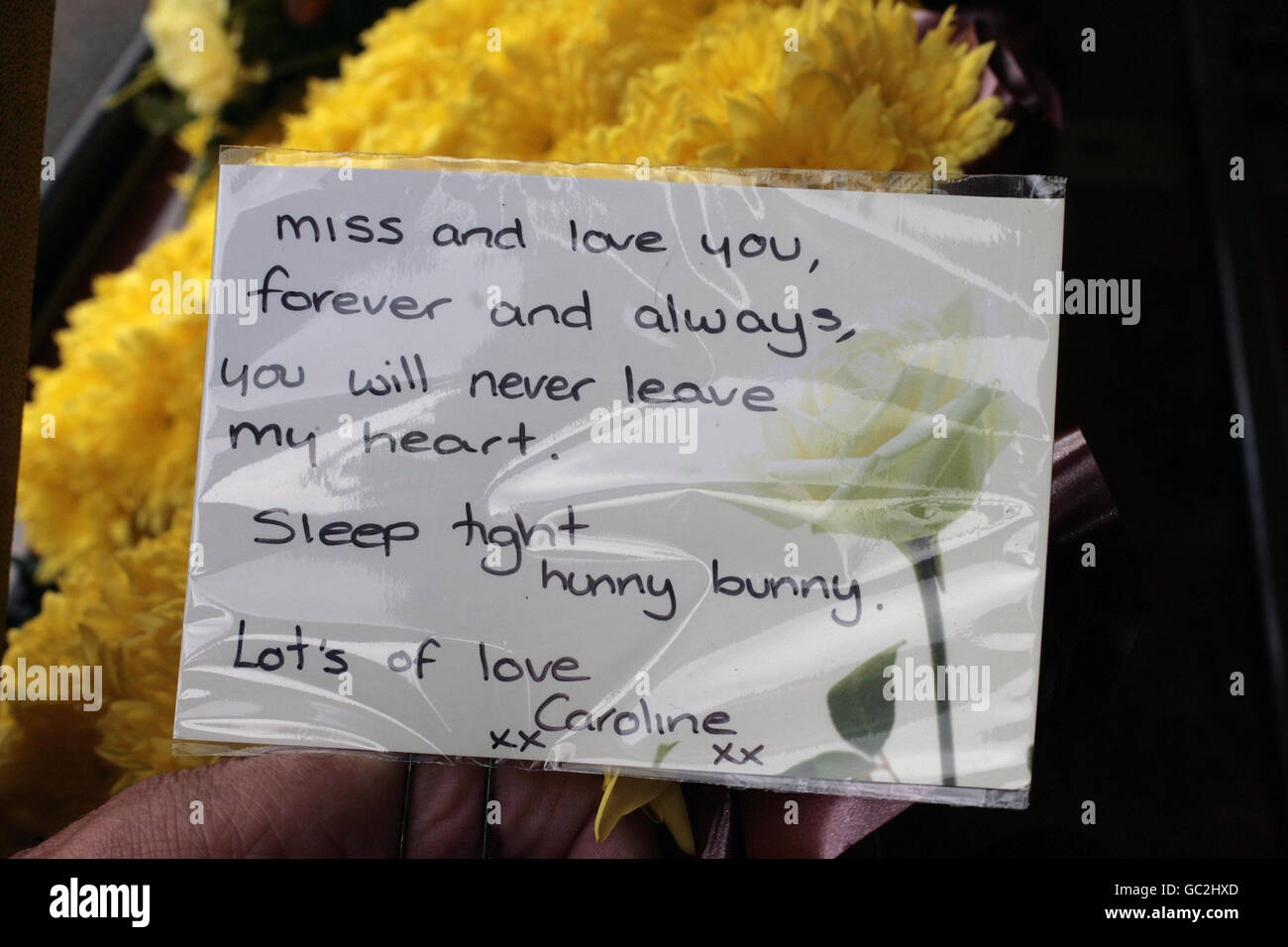 Leaves with his wife caroline hi-res stock photography and images - Alamy