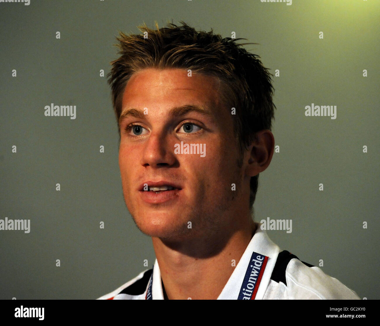 Football christian headshot head shot portrait hi-res stock photography ...