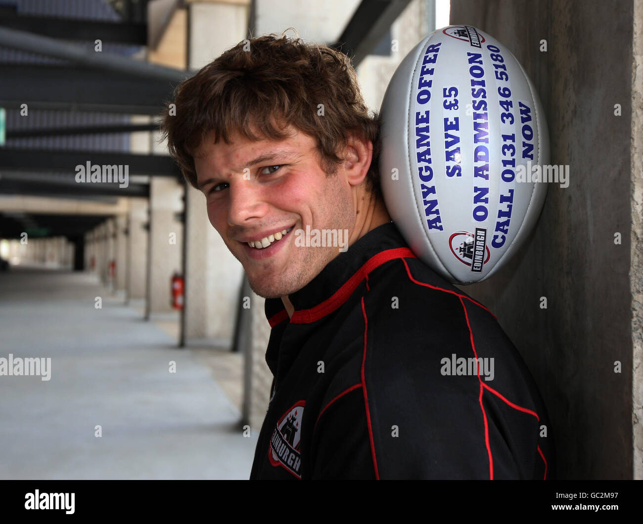 Ross ford during the team announcement at murrayfield stadium hi-res ...