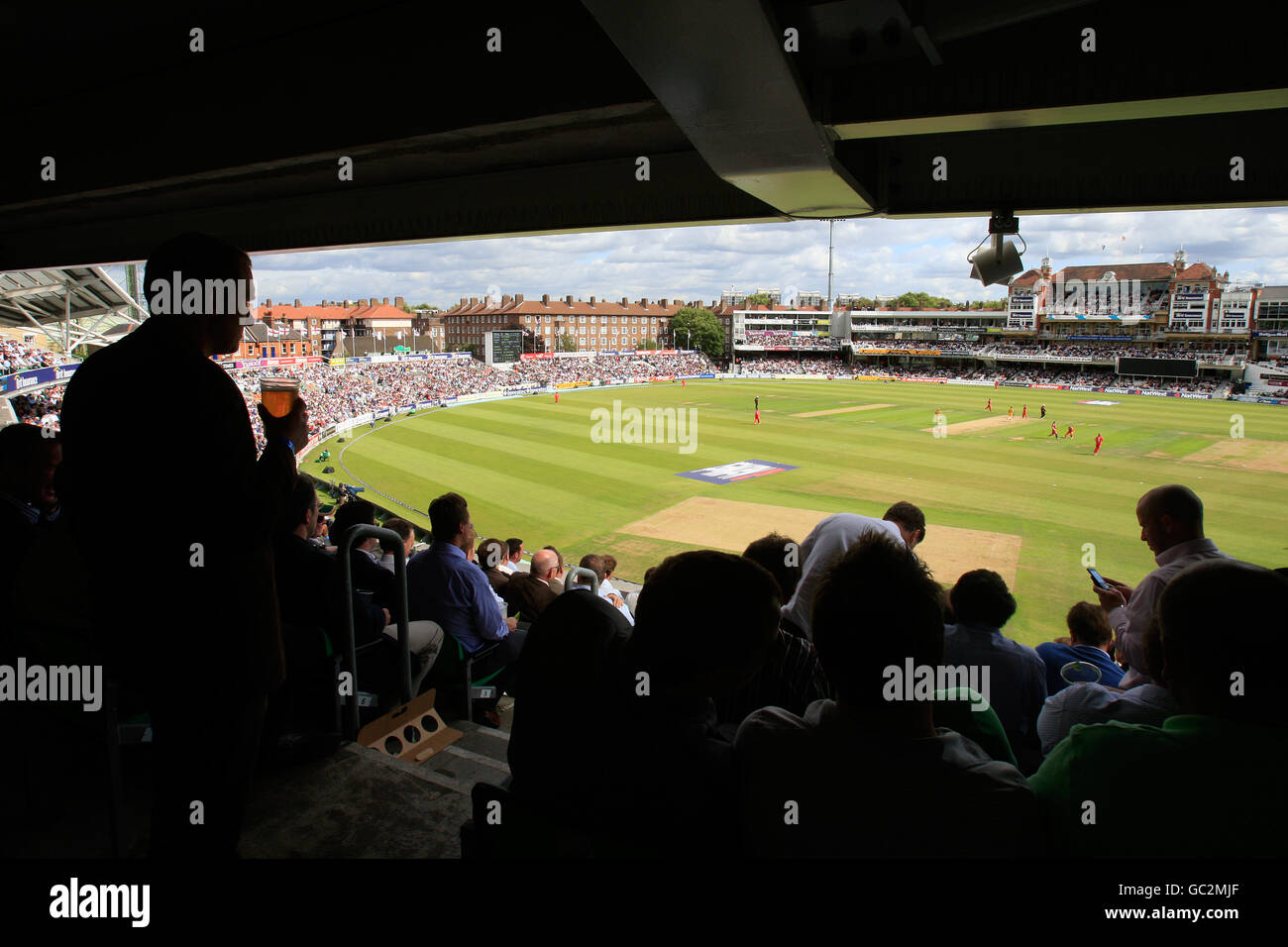General view of the Brit Oval during the One Day International between ...