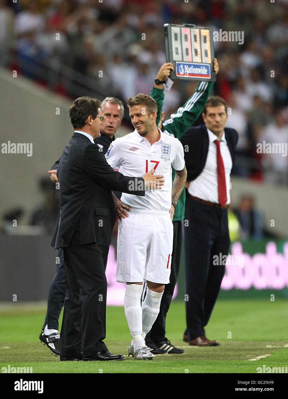 Soccer england wc2010roadtosa hi-res stock photography and images - Alamy