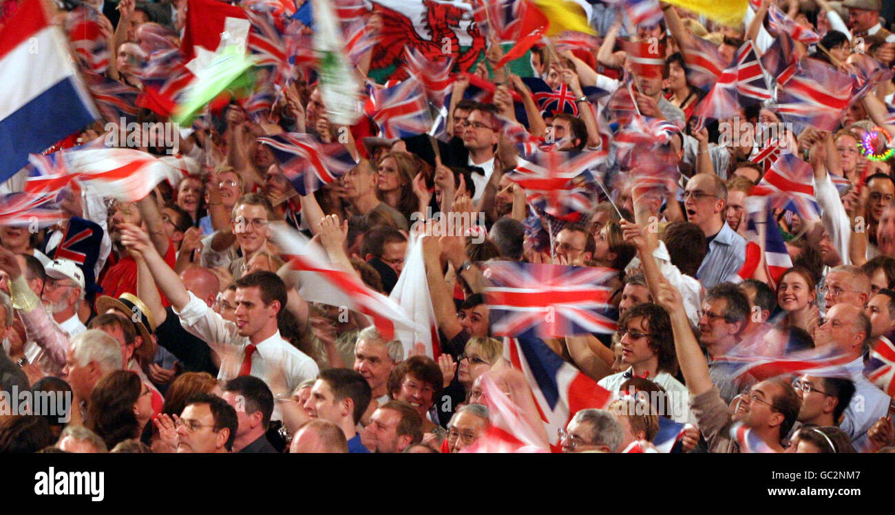 British flags proms hi-res stock photography and images - Alamy