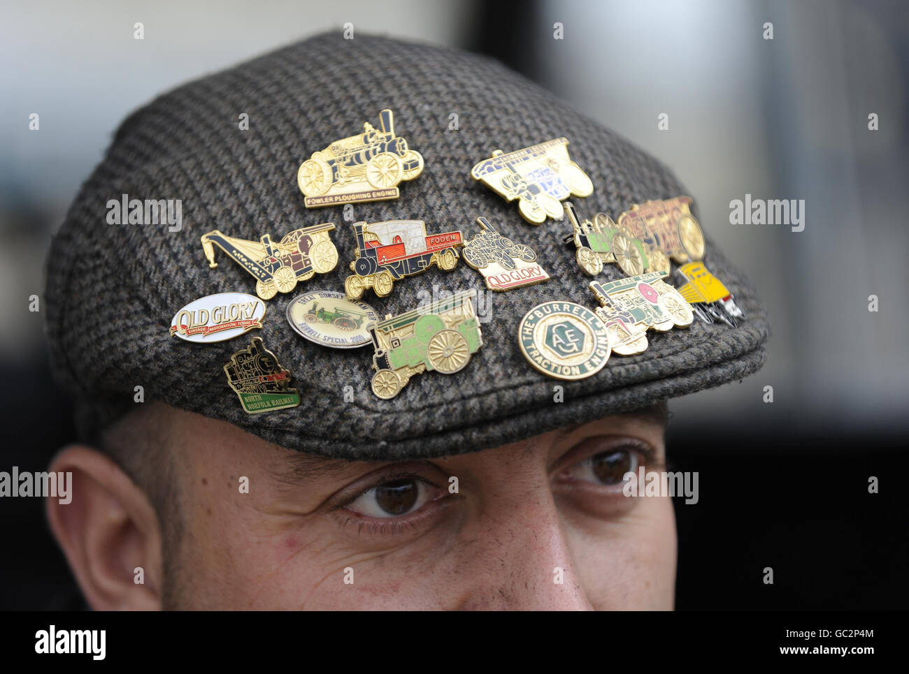 STANDALONE PHOTO Steam traction engine driver, Paul Prendergast, 37 of ...
