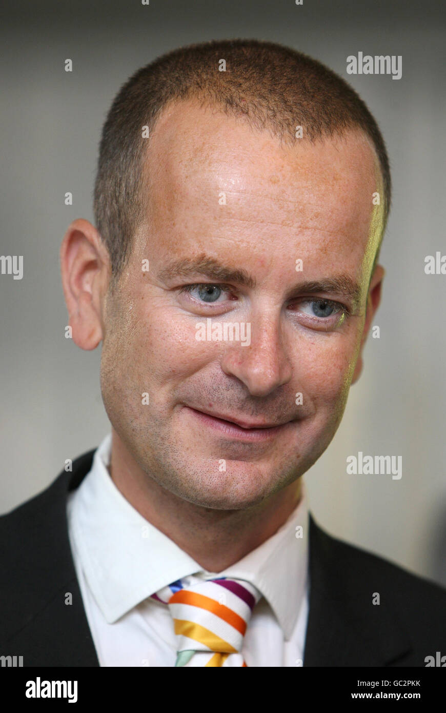 Alex Warner, Managing Director of Greyhound UK, at the launch of First ...