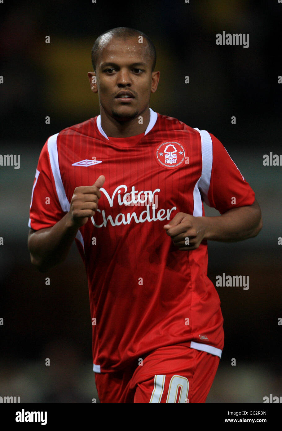 Football rob robbie half length mid top datacoapplies hi-res stock ...