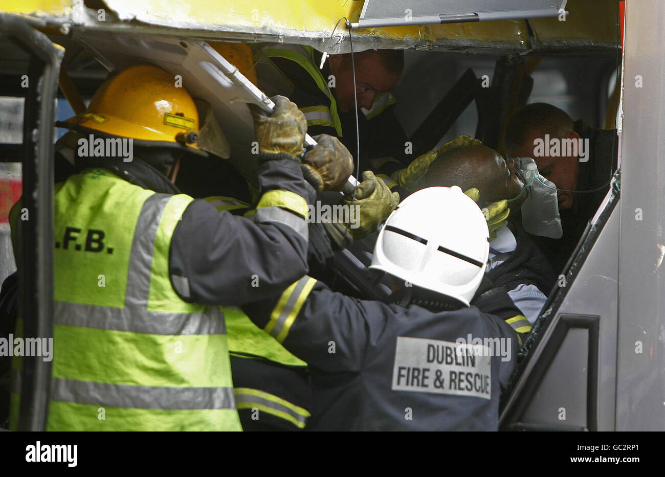Hard bus accident hi-res stock photography and images - Alamy