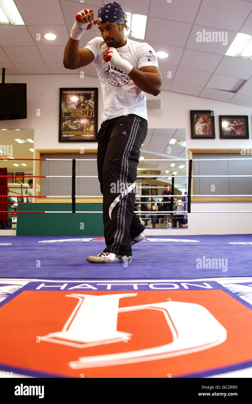Boxing - Ricky Hatton Photocall - Hatton Health and Fitness Gym - Hyde ...