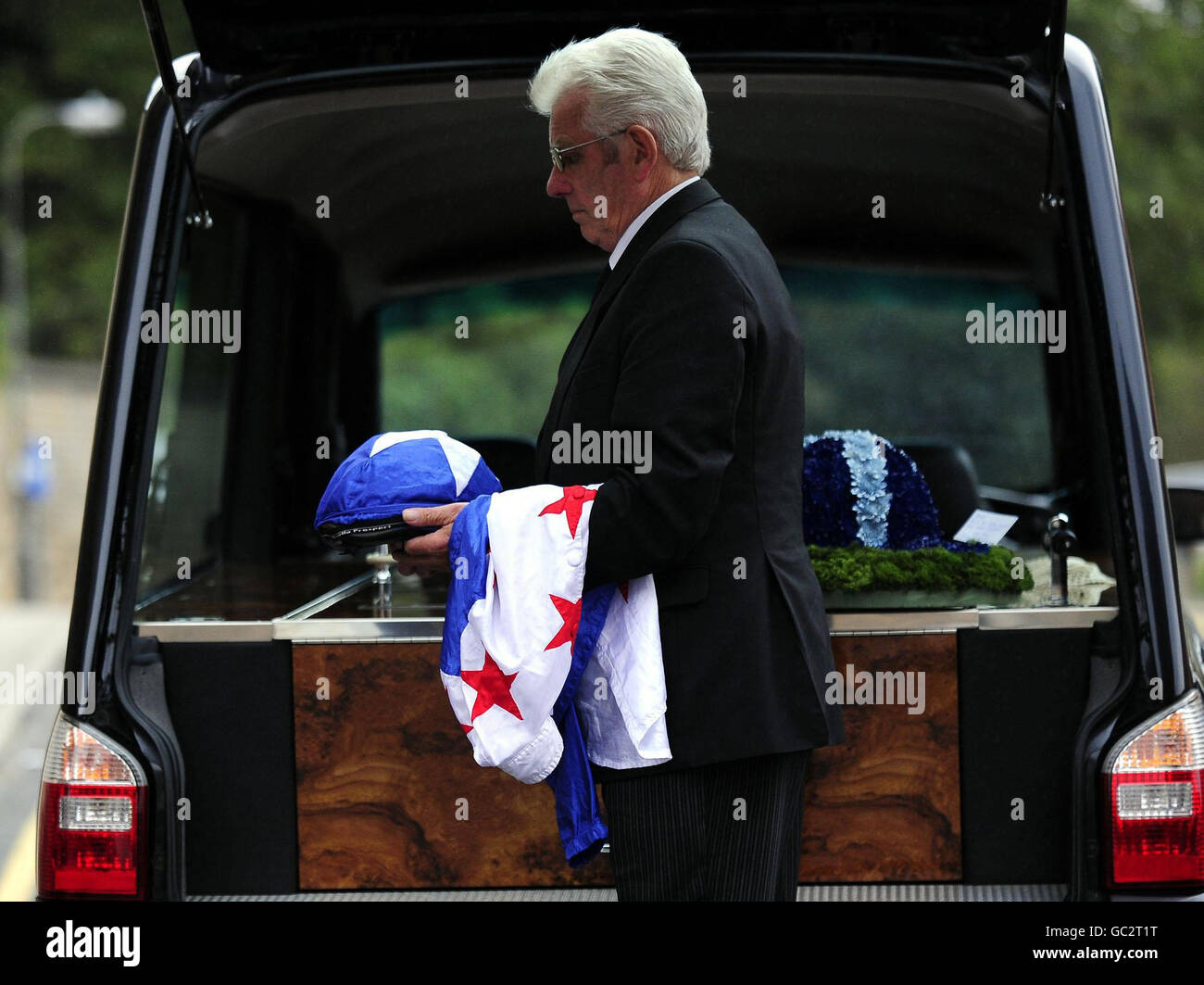Jamie Kyne funeral Stock Photo - Alamy
