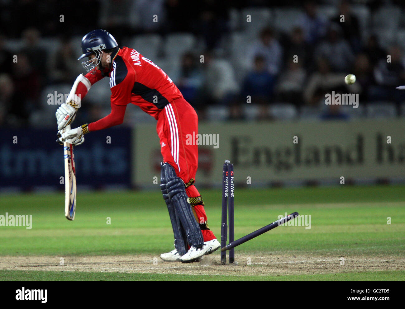 He takes final wicket game hi-res stock photography and images - Alamy