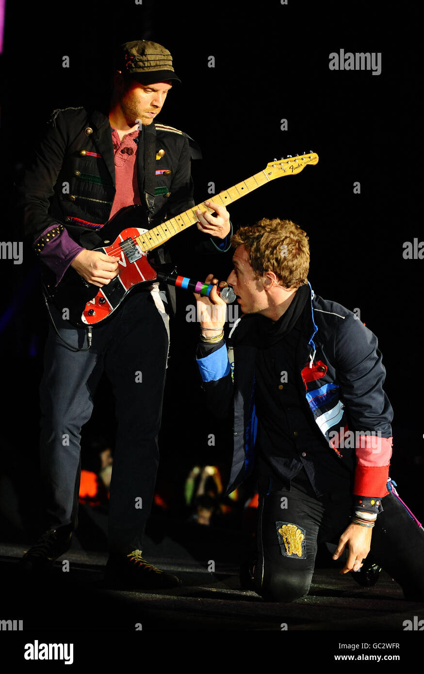 Coldplay at Wembley Stadium Stock Photo - Alamy