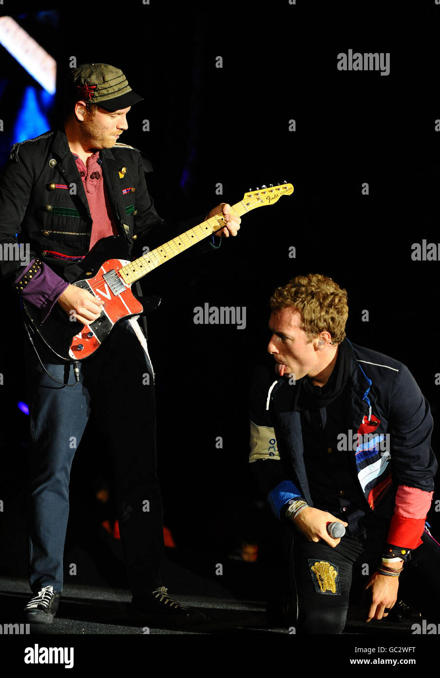 Coldplay at Wembley Stadium Stock Photo - Alamy